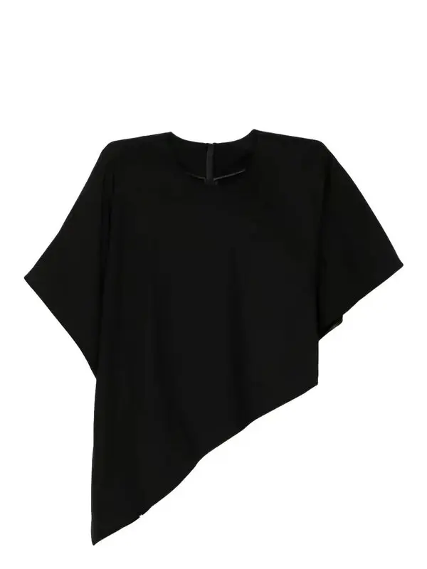JNBY Asymmetric Hem Top - Black