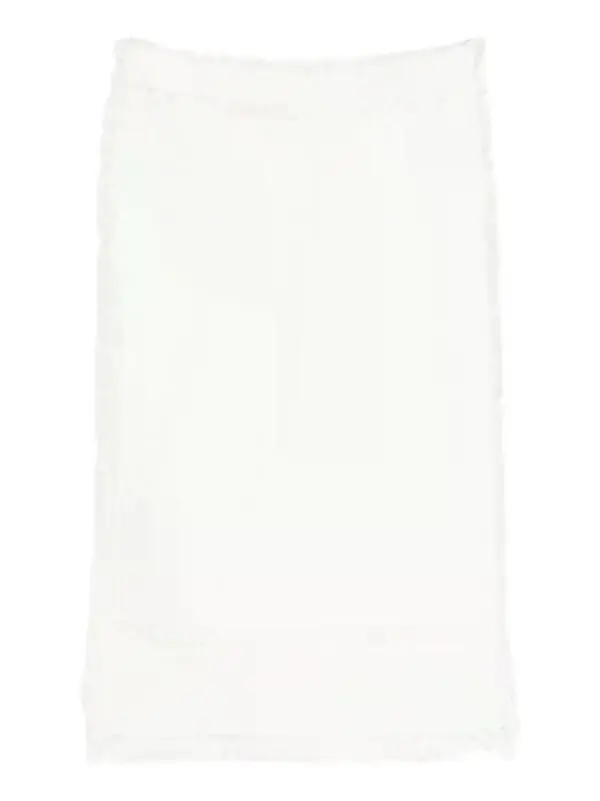 JNBY Fringed Midi Skirt - White