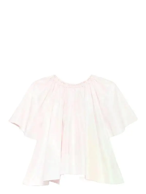 BY FANG Off-shoulder Top - Pink