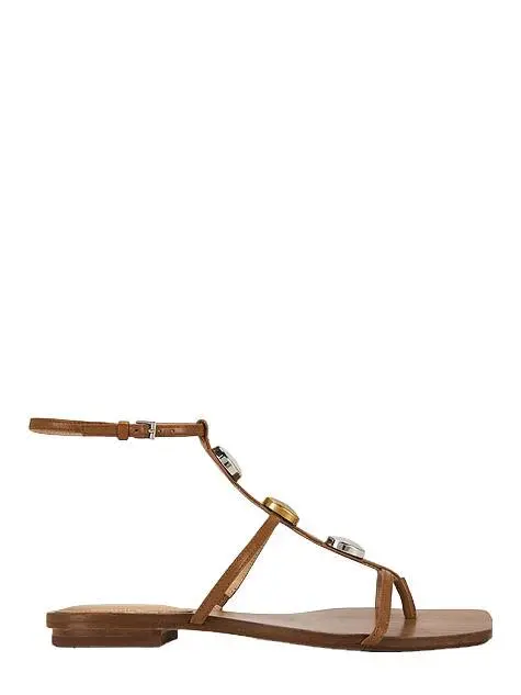 Veronica Beard Alba 2 Sandal - Brown