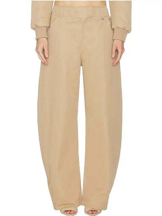 CAMILA COELHO Amaia Pants - Tan