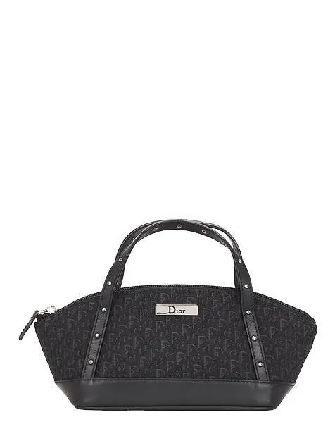 FWRD RENEW Dior Street Chic Bowling Bag - Black
