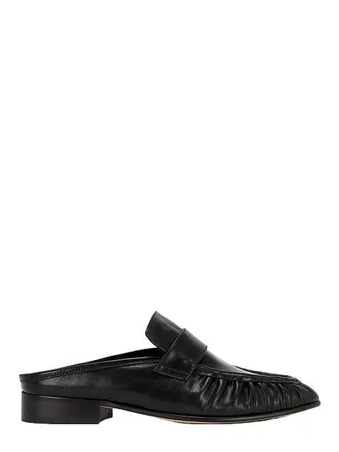TONY BIANCO Glacier Mule Loafer - Black Venice