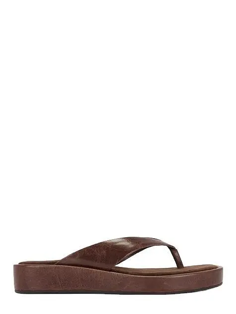 TONY BIANCO Kyra Flip Flop - Chocolate Vintage
