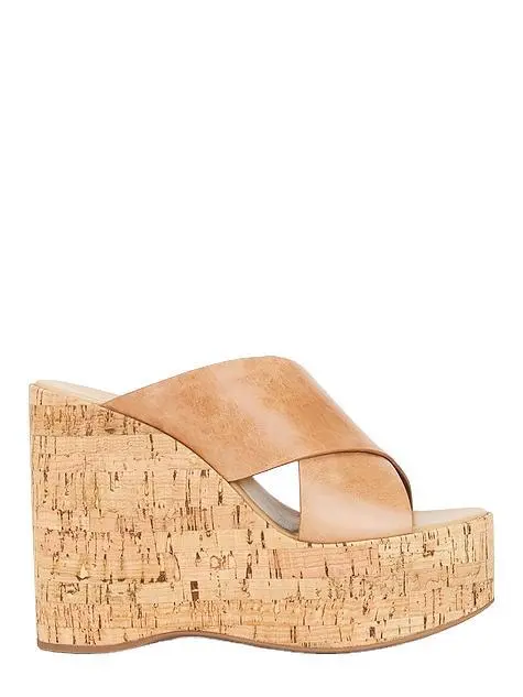 TONY BIANCO Vamore Platform Sandal - Tan Vintage