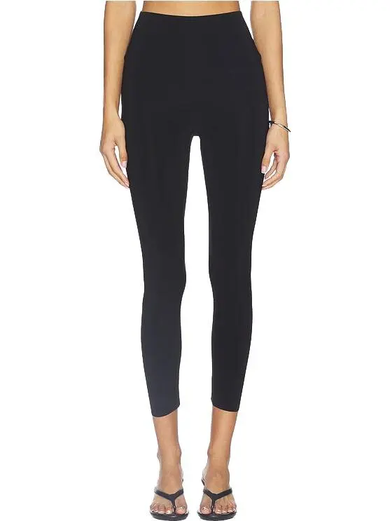 Norma Kamali X Lifestyle Cropped Legging - Black