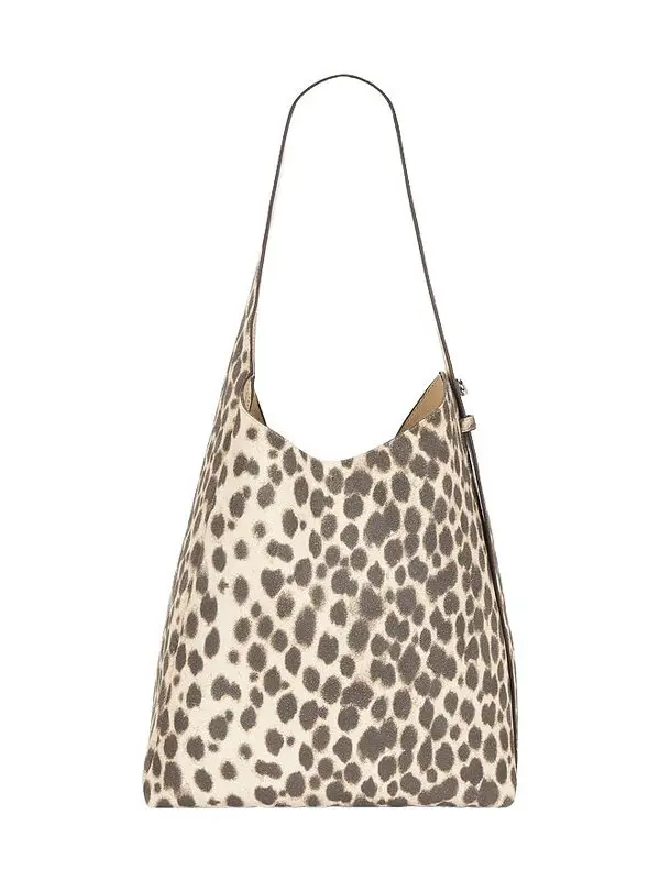 Tory Burch Romy Suede Hobo Bag - Cheetah Spots