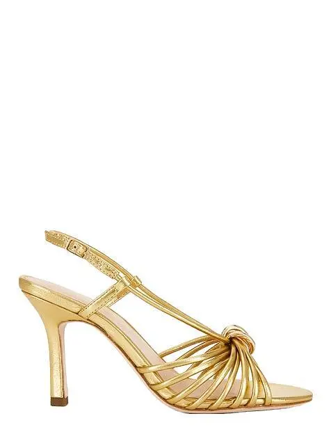LOEFFLER RANDALL Mareka Strappy Heel - Gold Metallic Nappa