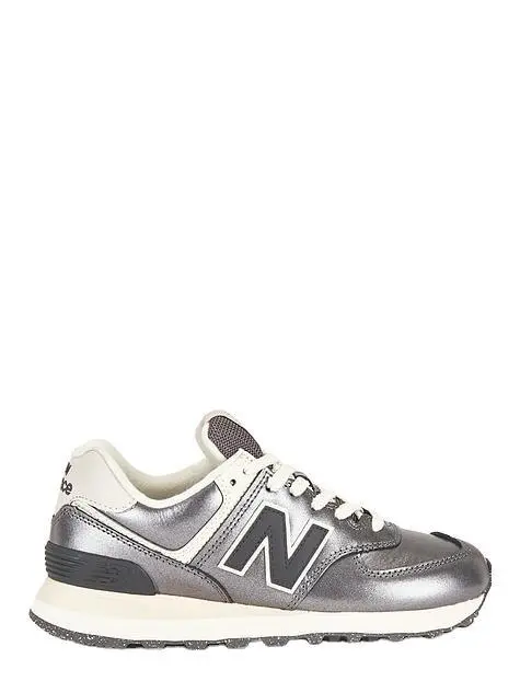 NEW BALANCE 574 Sneaker - Metallic Bronze & Black