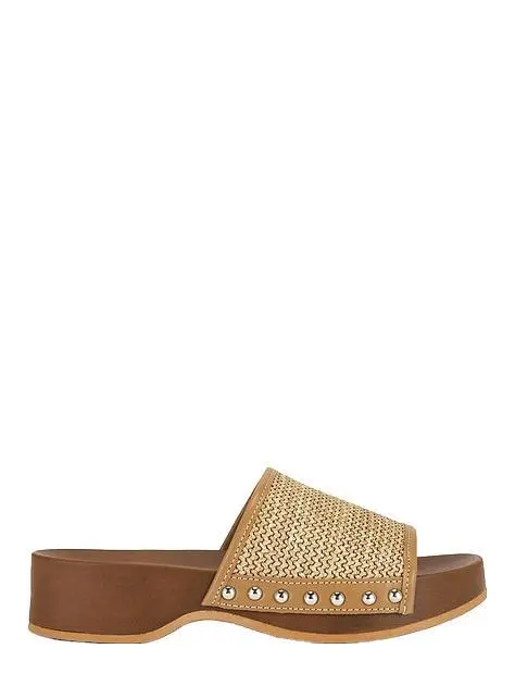 Seychelles Fantasy Raffia Sandal - Tan Raffia