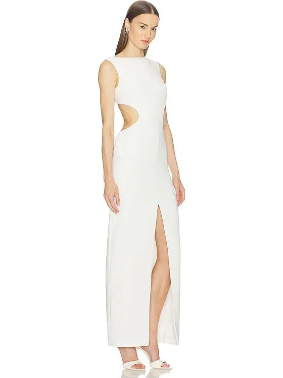 CAMILA COELHO Selma Maxi Dress - Ivory