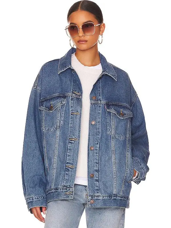 LEVI'S Trucker Denim Jacket - Denim-medium