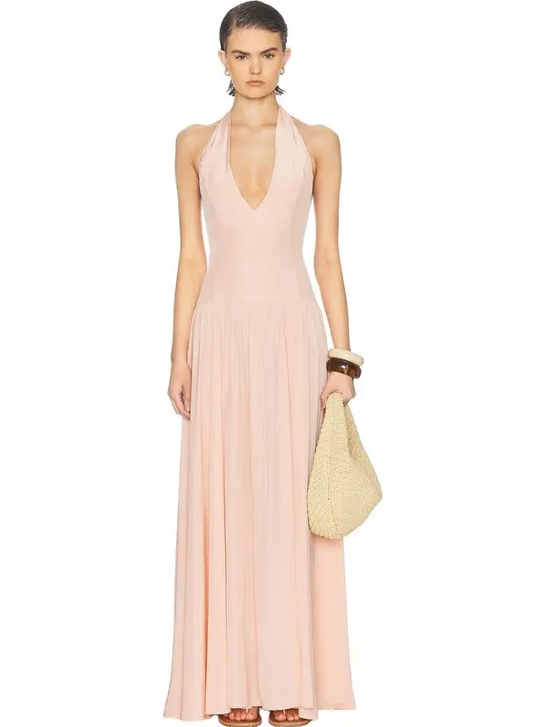 SHANI SHEMER Astrid Maxi Dress - Pink Blush