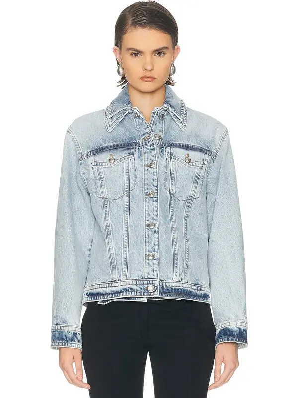 Sportmax Cloro Denim Jacket - Midnight Blue