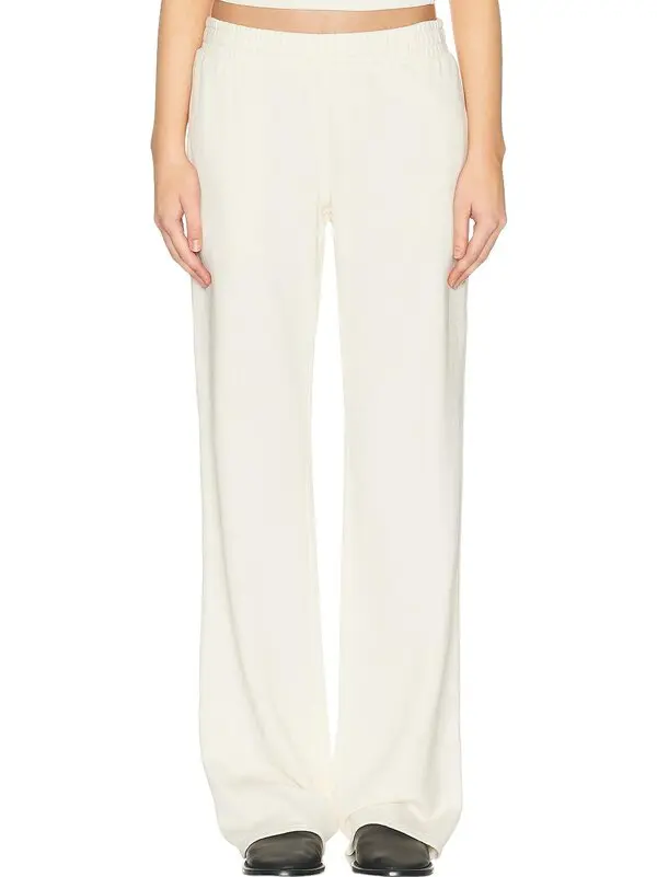 SKIMS French Terry Oversized Pant - Ecru