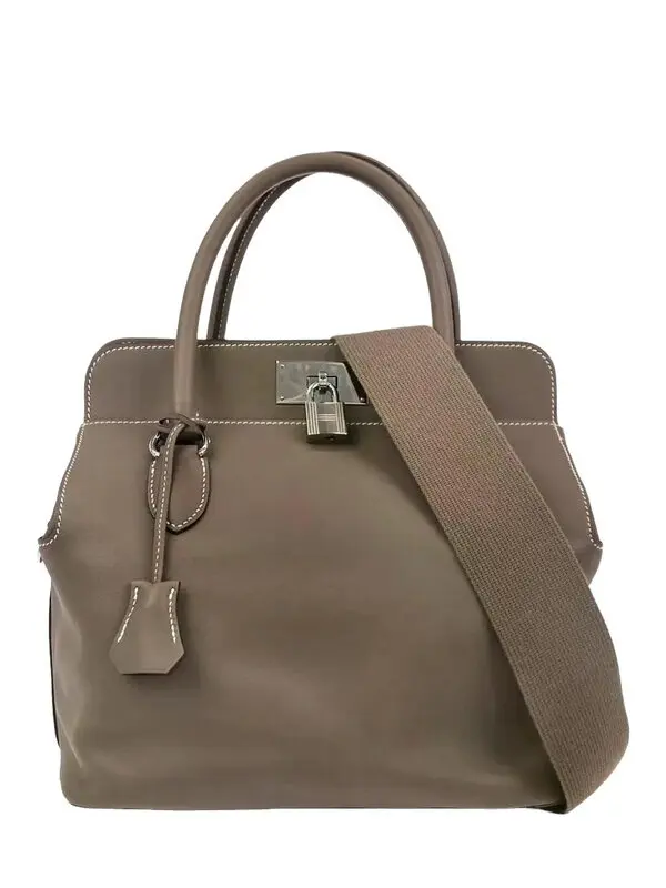 Hermès 2015 Leather Handbag - Brown