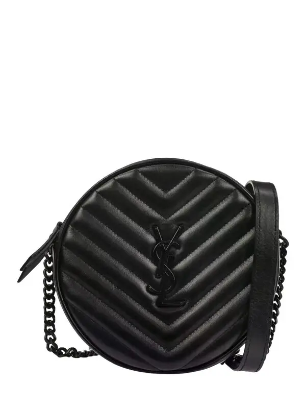 Saint Laurent 2019 Vinyle Crossbody Bag - Black