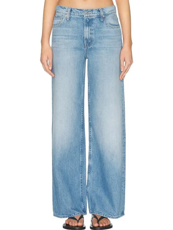 MOTHER The Rerun Zip Sneak Jeans - Last Bite