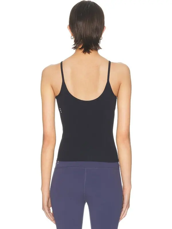 LEFT ON FRIDAY Barre Long Tank Top - Jet
