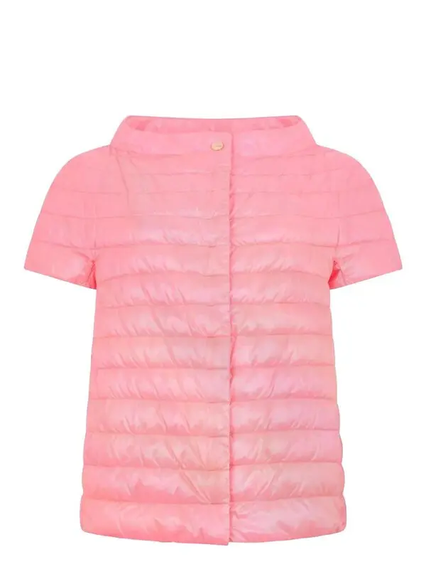 Herno Short-sleeve Puffer Jacket - Pink