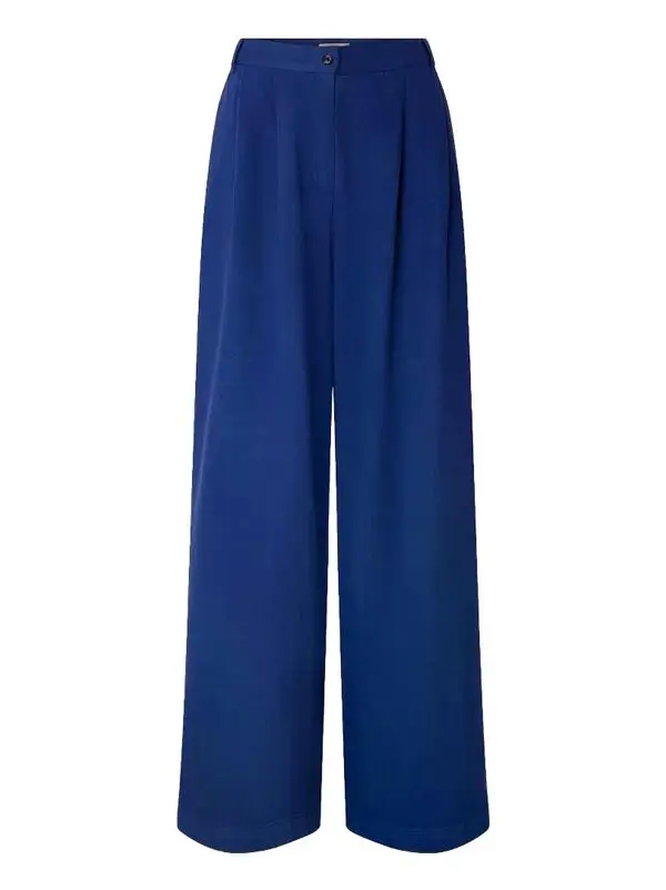 SESSUN Tamayo Button-fastening Pants - Blue