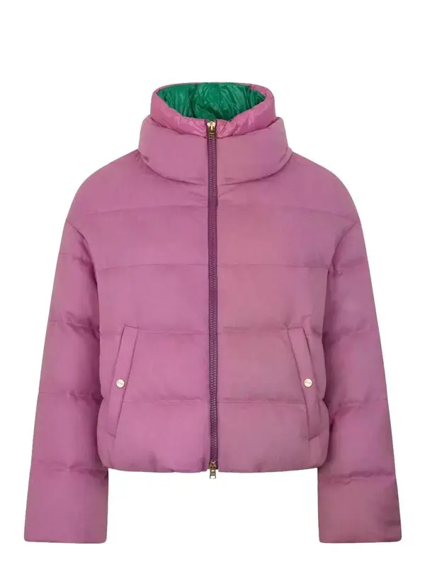 Herno High-neck Padded Jacket - Pink