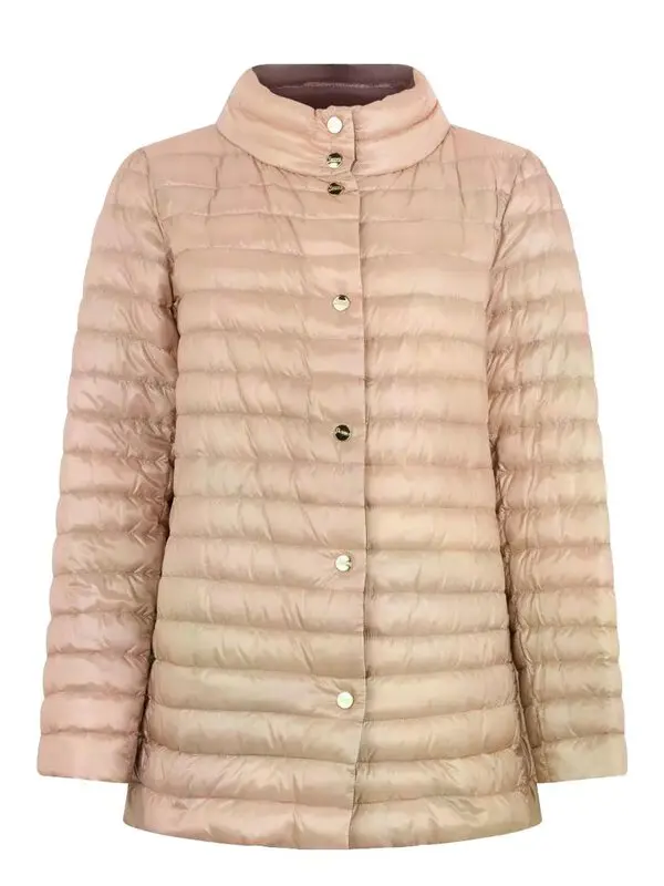 Herno Quilted High-neck Jacket - Pink