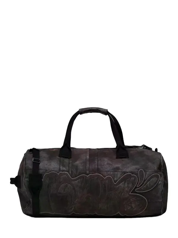 NAPAPIJRI Appliqué Duffle Bag - Brown