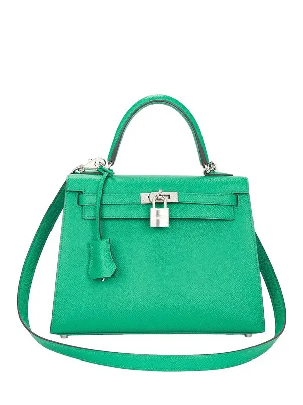 Hermès Epsom Kelly 25 Handbag - Vert Jade
