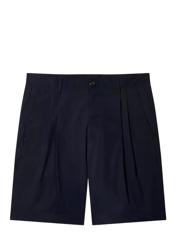 Paul Smith Pleated Shorts - Blue