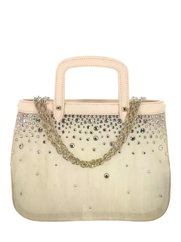 Rodo Crystal-embellished Tote Bag - Neutrals