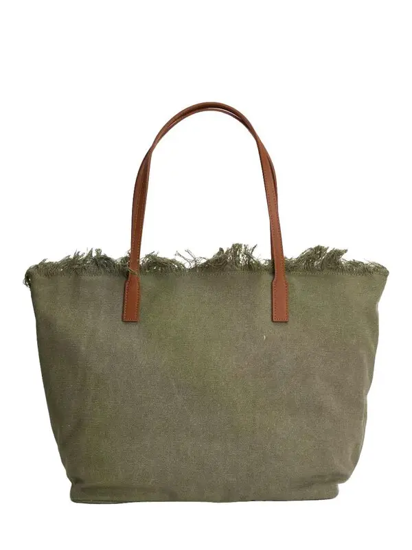 MC2 SAINT BARTH City Frayed Tote - Green