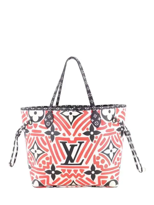 LOUIS VUITTON Neverfull Nm Limited Edition Crafty Monogram Giant Mm Tote Bag - Red