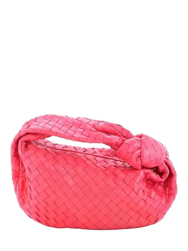 Bottega Veneta Jodie Intrecciato Nappa Teen Hobo Bag - Pink