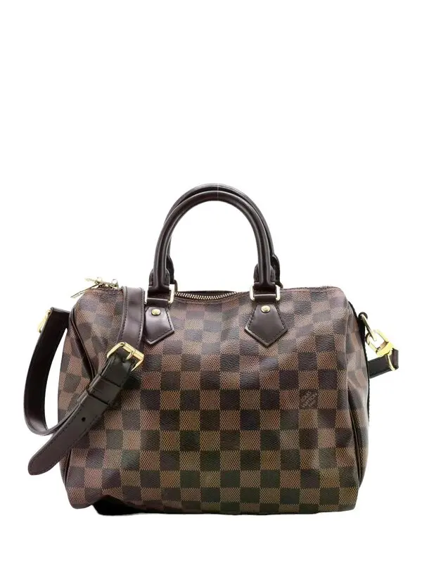 LOUIS VUITTON Speedy Bandouliere 25 Satchel Damier - Brown