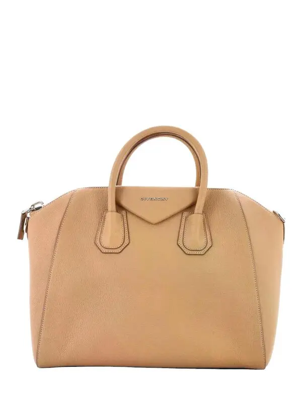 Givenchy Antigona Leather Medium Satchel - Neutrals