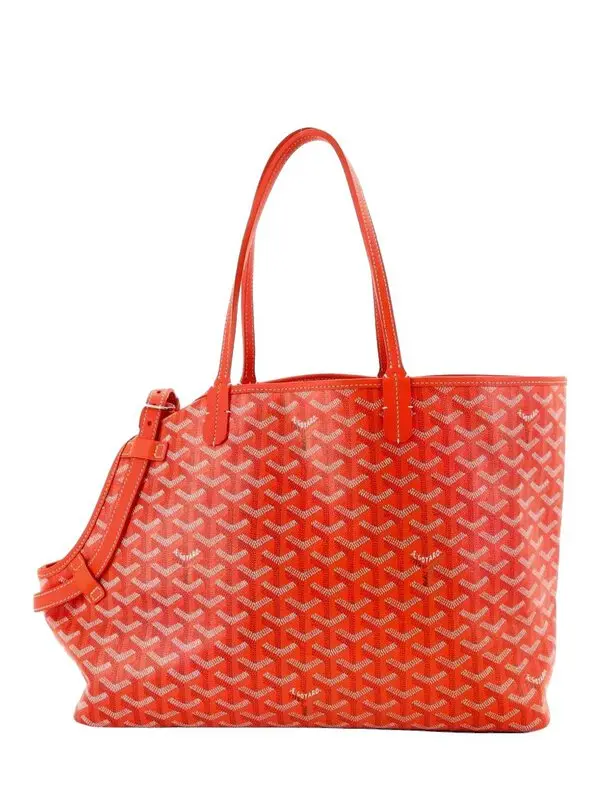 Goyard Chien Gris Pet Carrier Tote Bag Coated Canvas - Orange