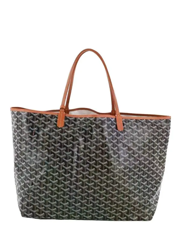 Goyard Saint Louis Coated Canvas Gm Tote Bag - Brown