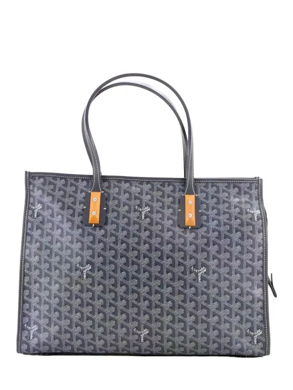 Goyard Marquises Bag Coated Canvas Tote - Grey