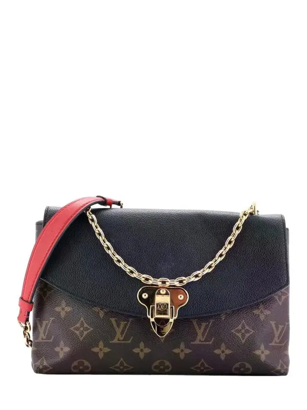 LOUIS VUITTON Saint Placide Handbag Monogram Canvas And Leather - Black