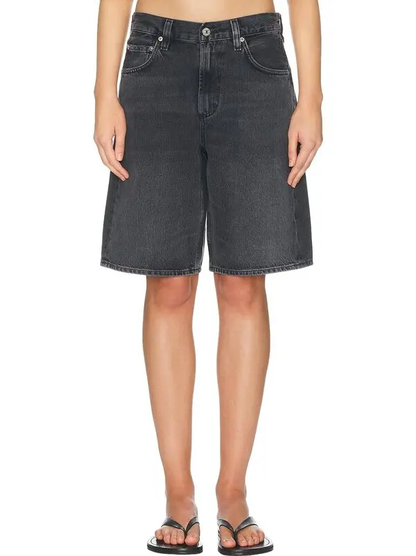 Citizens Of Humanity Court Denim Short - Vintage Black