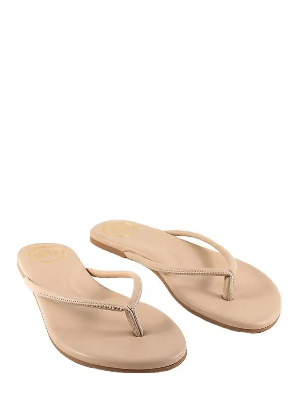 SOLEI SEA Vivie Thong Sandals - Tan