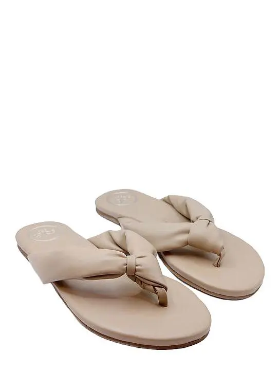 SOLEI SEA Gigi Thong Sandals - Beige
