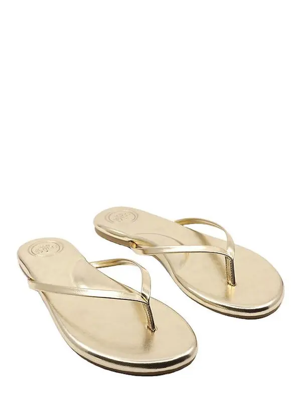 SOLEI SEA Indie Thong Sandals - Gold