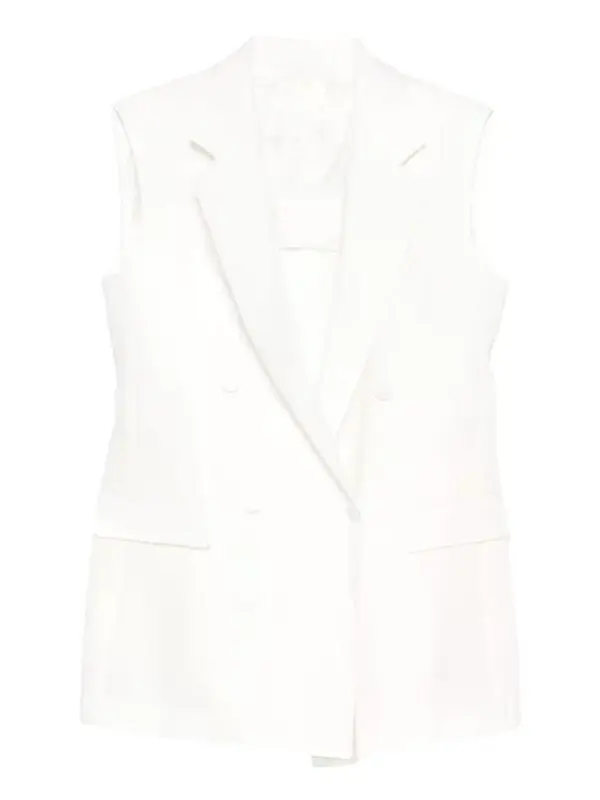 Tagliatore Bernice Double-breasted Blazer - White