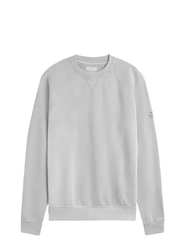 ECOALF Raglan Sleeve Crewneck Sweatshirt - Grey