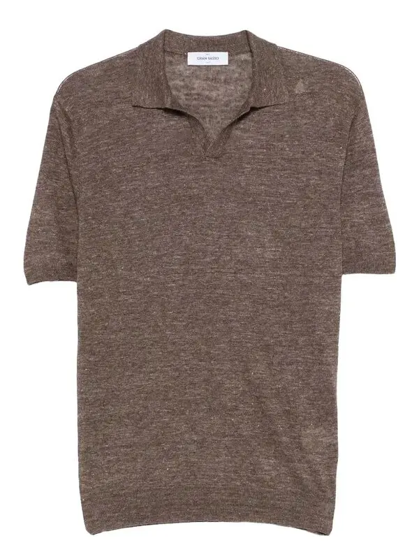 GRAN SASSO Short-sleeve T-shirt - Brown