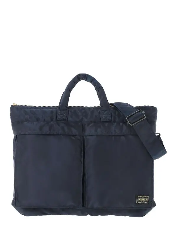 PORTER-YOSHIDA & CO Tanker Short Helmet Bag - Blue