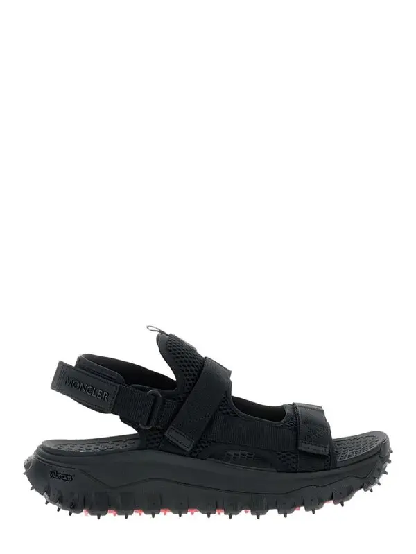 Moncler Trailgrip Vela Sandals - Black