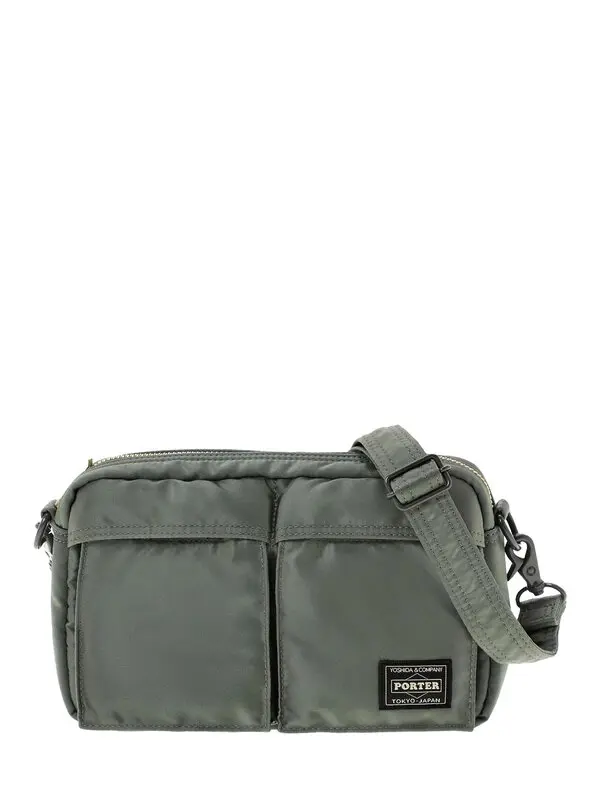 PORTER-YOSHIDA & CO Tanker Sling Bag Double Zip - Green